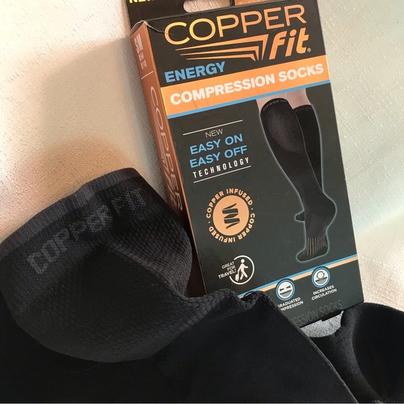 Copper Fit | Accessories | Copper Fit Black Energy Compression Antiodor ...